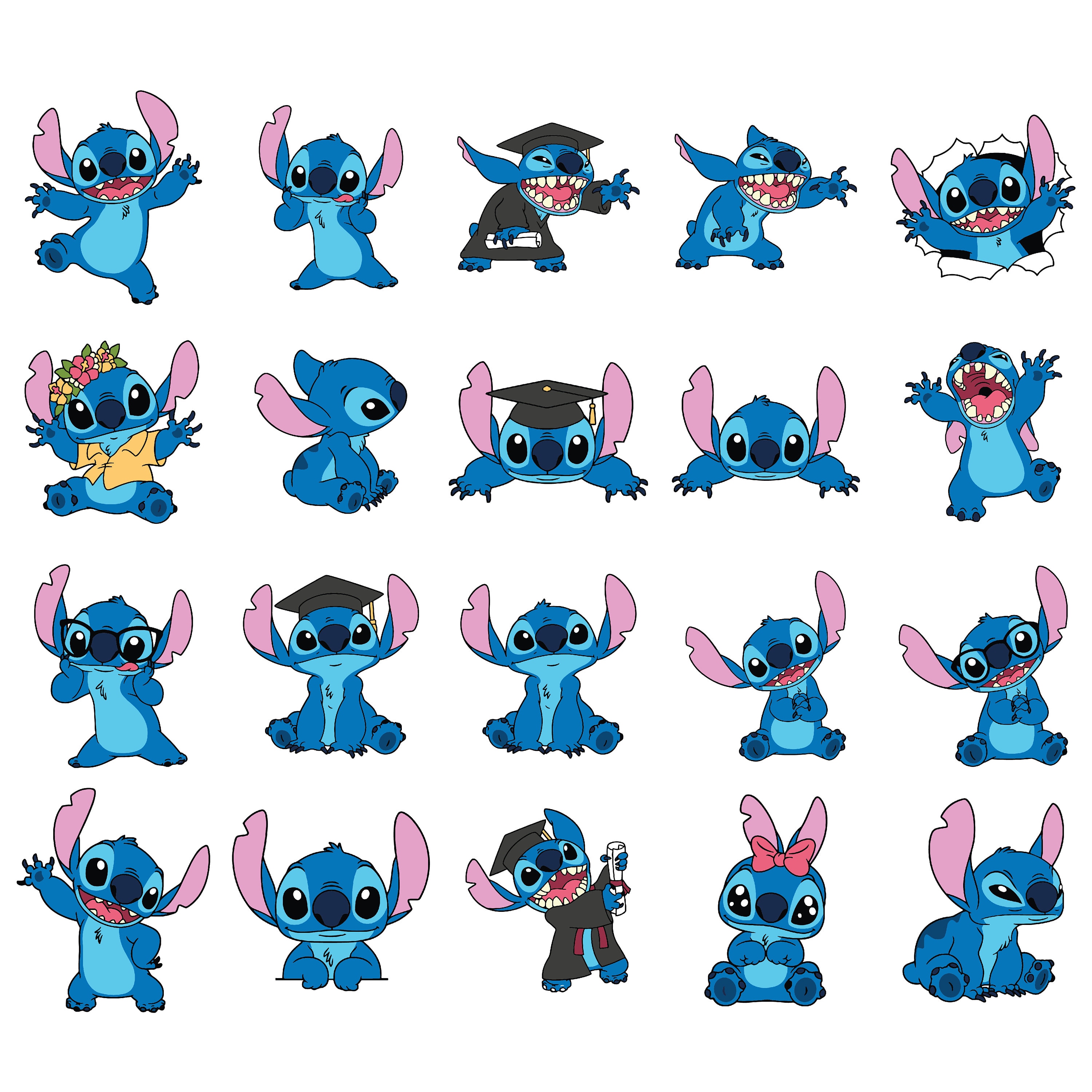 Lilo and Stitch Svg Bundle,bundle Svg, Stitch Pack, Cut Files for ...