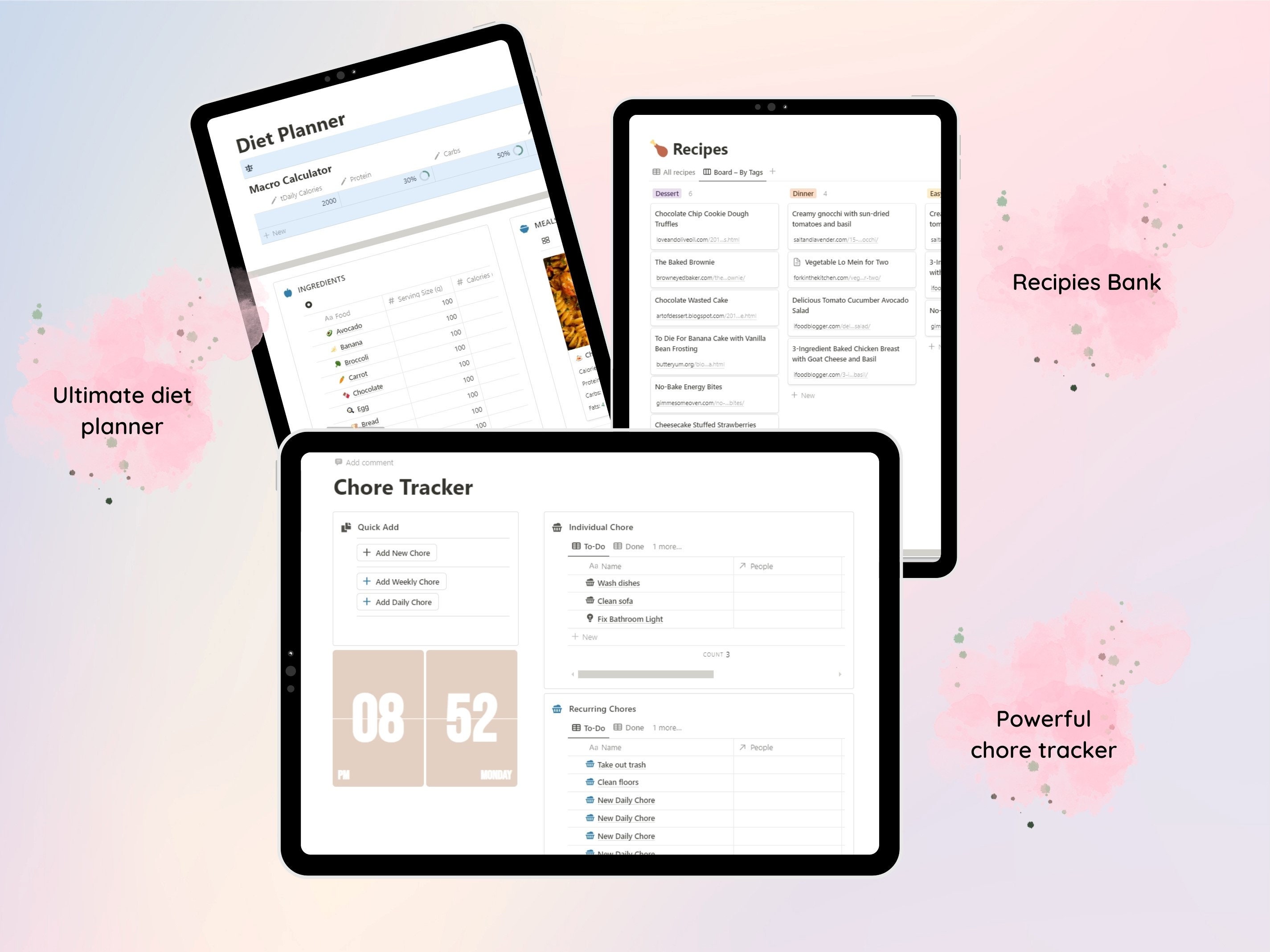 Notion Template, Ultimate Mom Digital Planner, Master Resell Rights PLR ...
