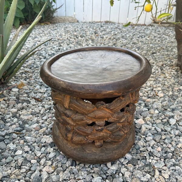 African Side Table - Etsy