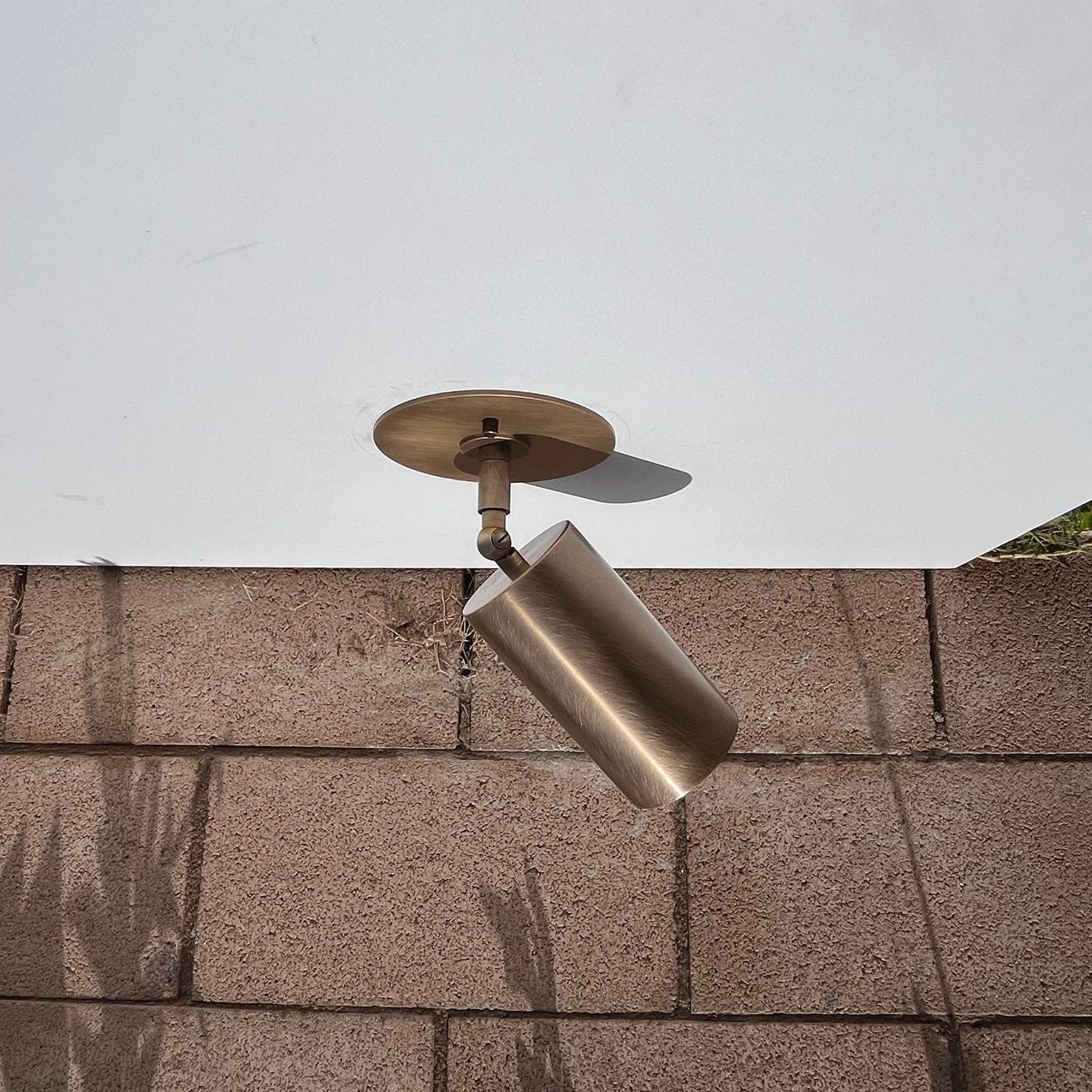 Adjustable Angle Ceiling Spot Lightmodern Antique Brass Lightsolid ...