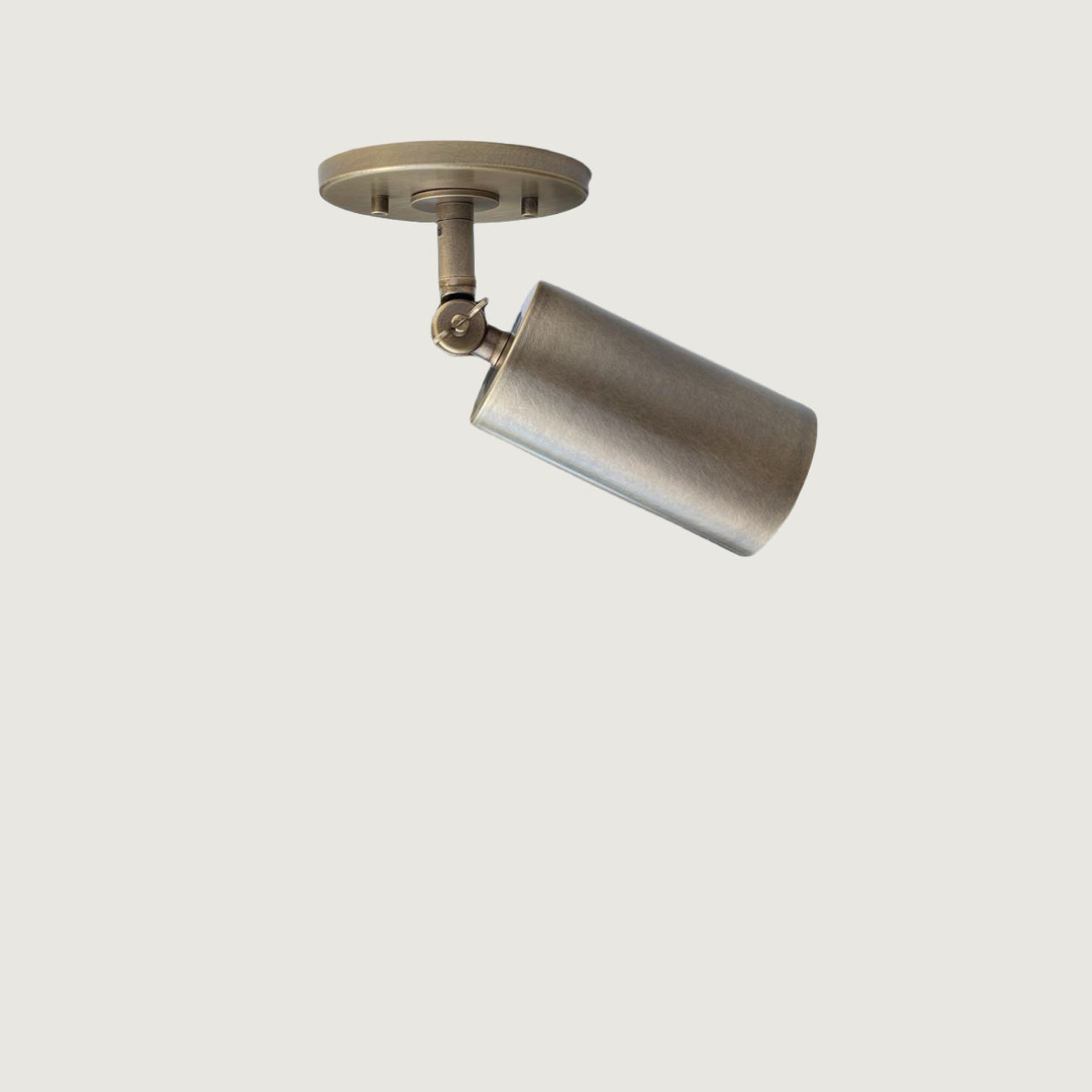 Adjustable Angle Ceiling Spot Lightmodern Antique Brass Lightsolid ...