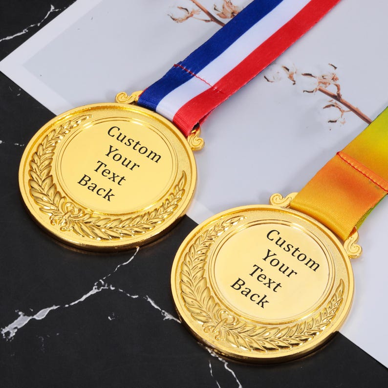 Custom Logo Medals for Awards Design Your Own Award Medals Personalized ...