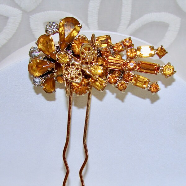 Jeweled Hair Comb - Etsy