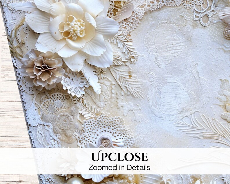 White Digital Paper | Commercial Use | Lace Backgrounds | Printable ...