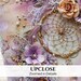 Shabby Chic Purple Digital Paper | Vintage Dreamcatcher Scrapbook Paper ...