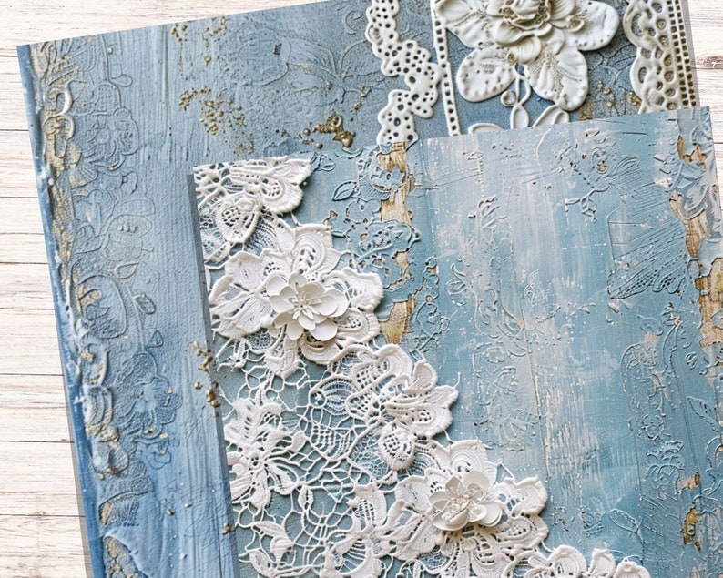 Antique Paper | Craft Paper | Textured Paper Pack | Distressed Paper ...