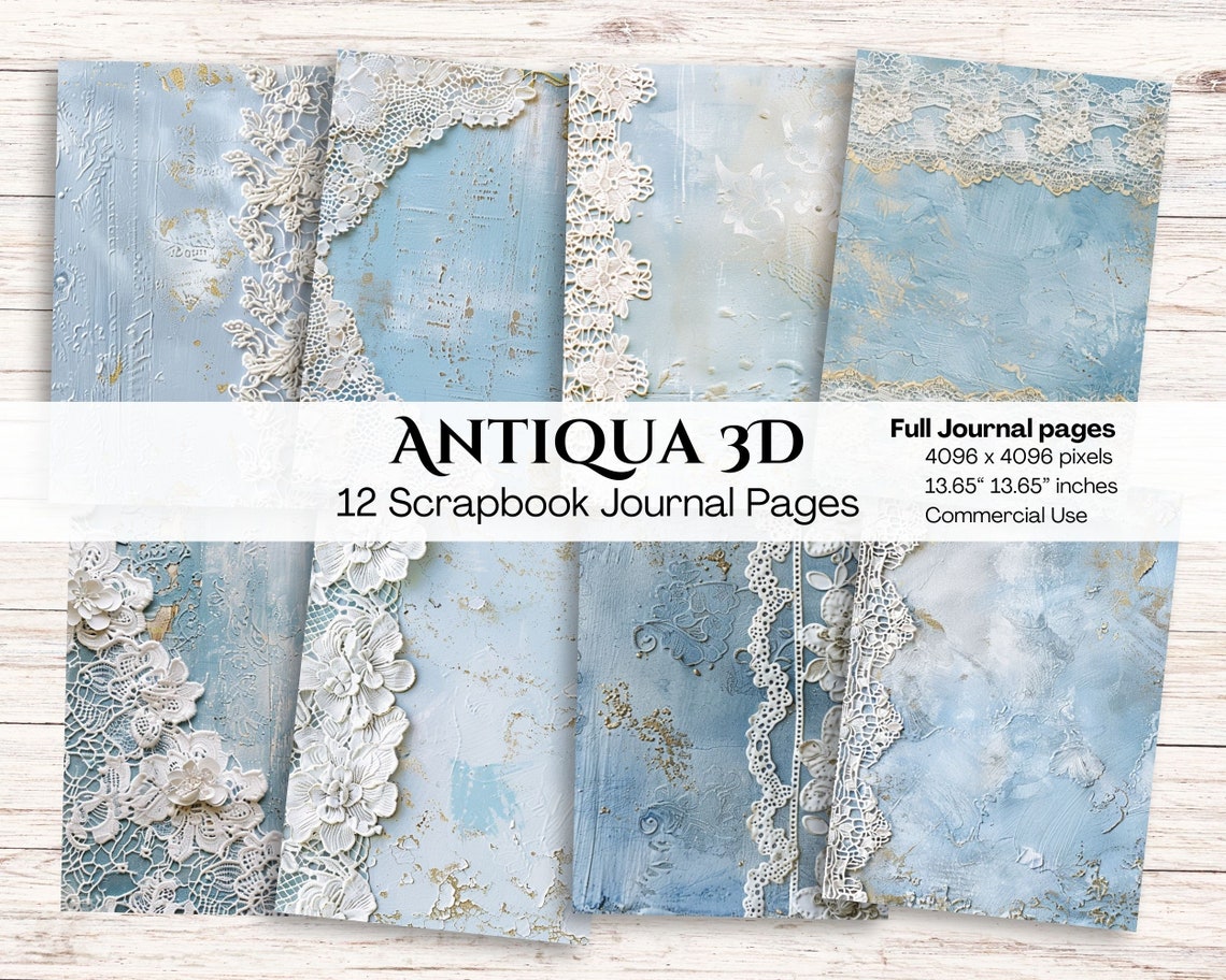 Antique Paper | Craft Paper | Textured Paper Pack | Distressed Paper ...