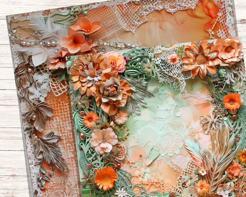 Antique Paper | Craft Paper | Textured Paper Pack | Distressed Paper ...