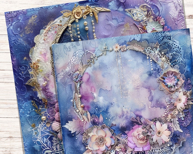 Antique Paper | Craft Paper | Textured Paper Pack | Distressed Paper ...