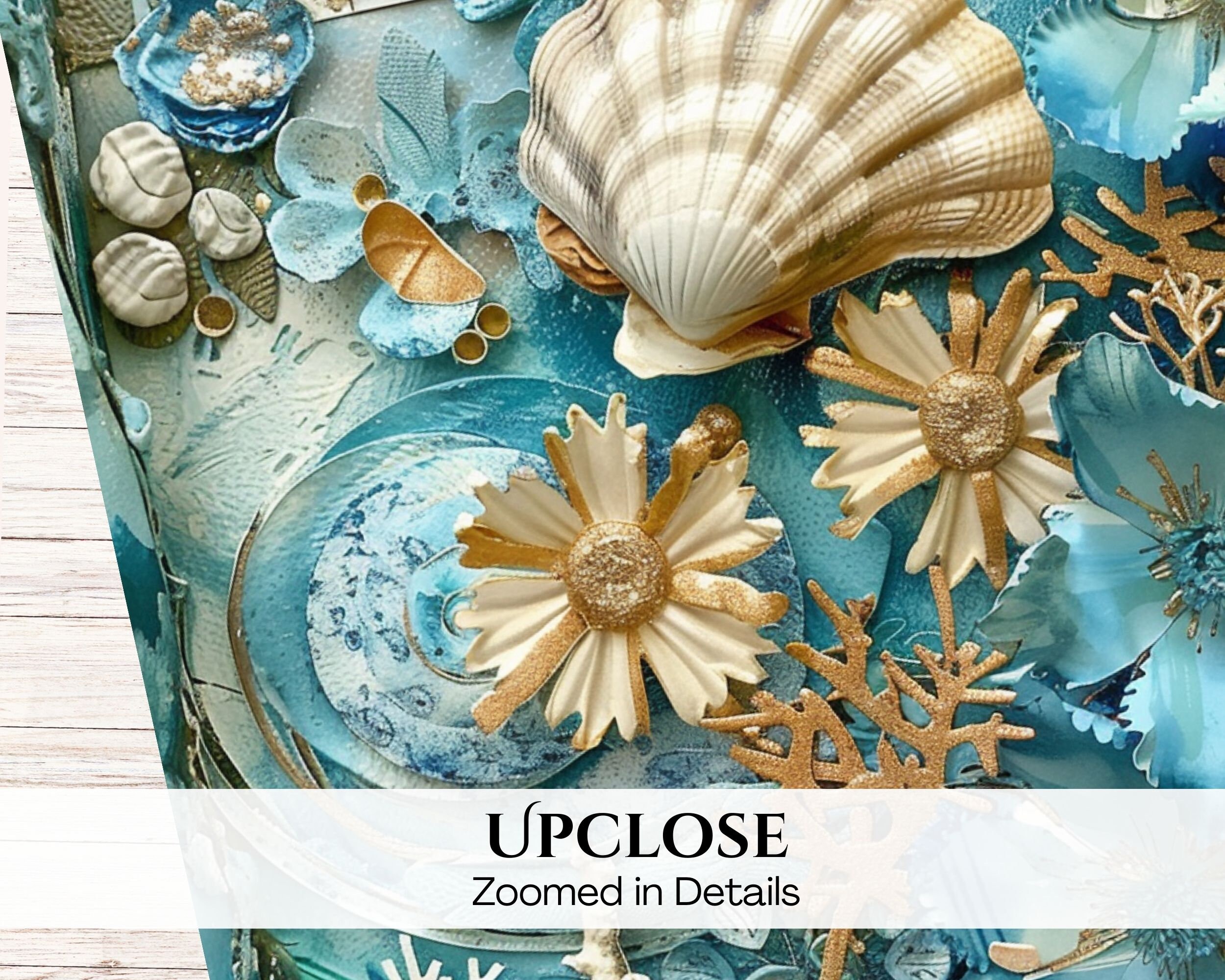 Seashells Digital Paper | Commercial Use | Sea Backgrounds | Printable ...