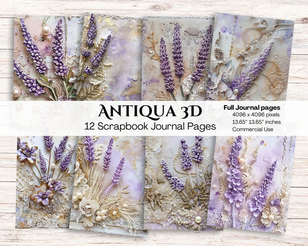 Lavender Digital Paper | Purple | Commercial Use | Purple Backgrounds ...