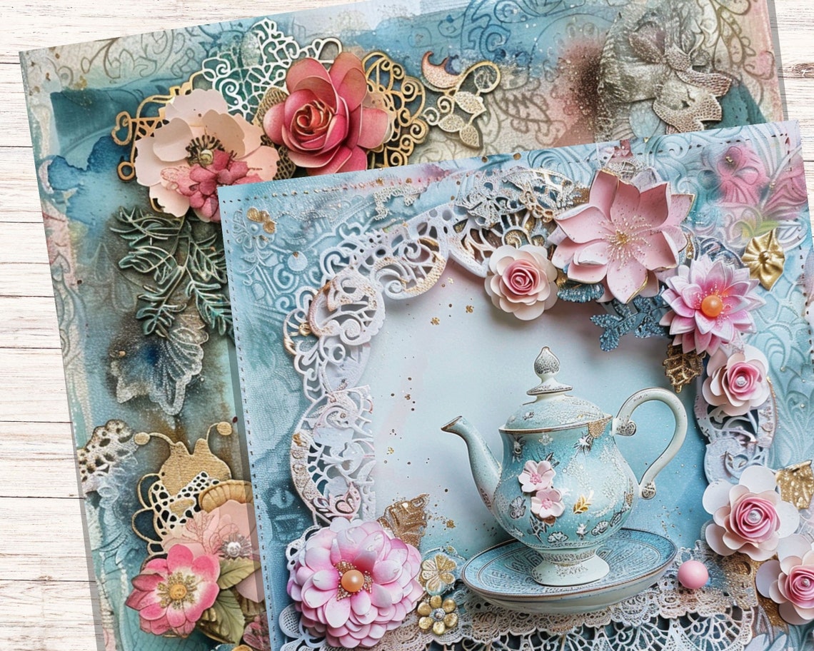 Antique Paper | Craft Paper | Textured Paper Pack | Distressed Paper ...