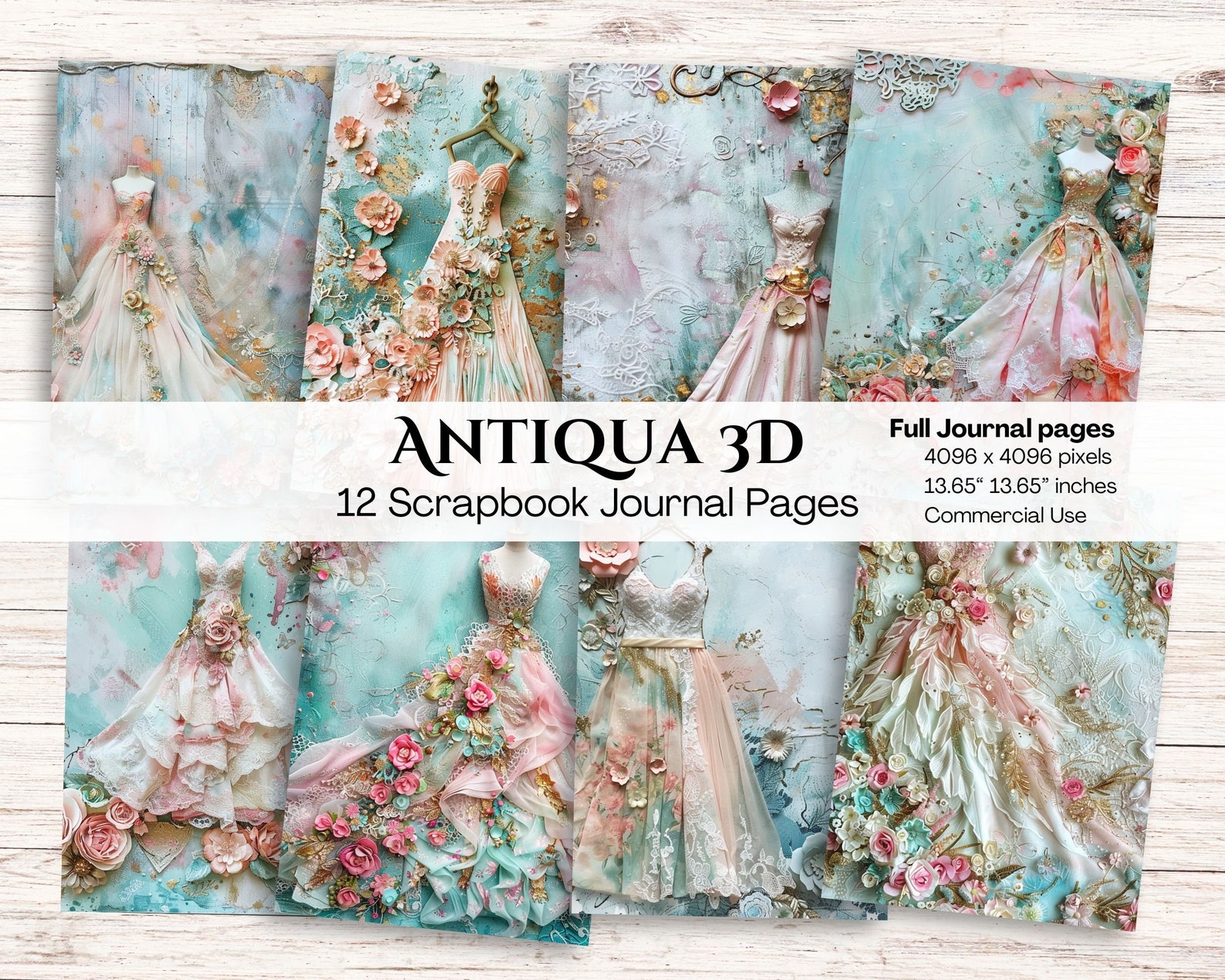 Antique Paper | Craft Paper | Textured Paper Pack | Distressed Paper ...