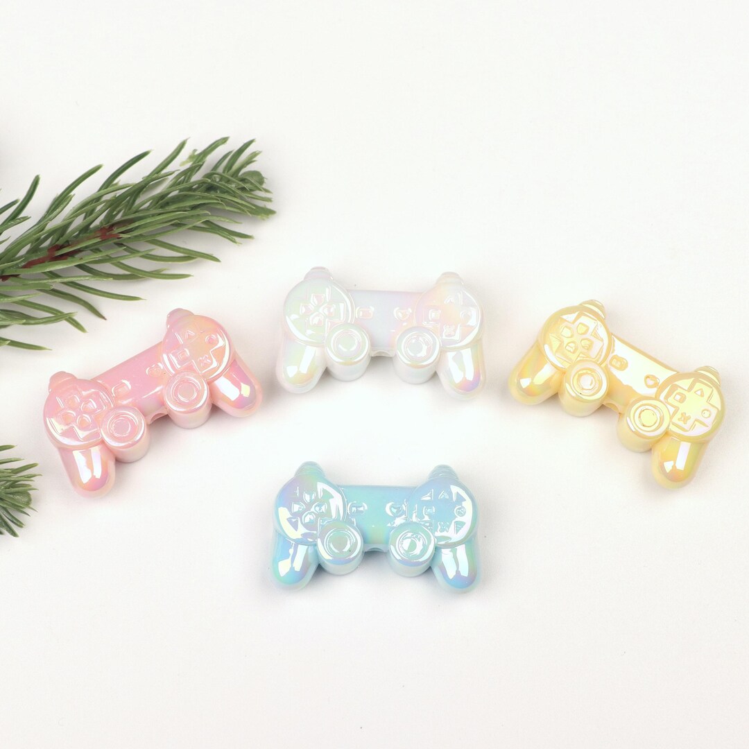Pure Color Game Controller Bead,colorful Video Game Controller Beads ...