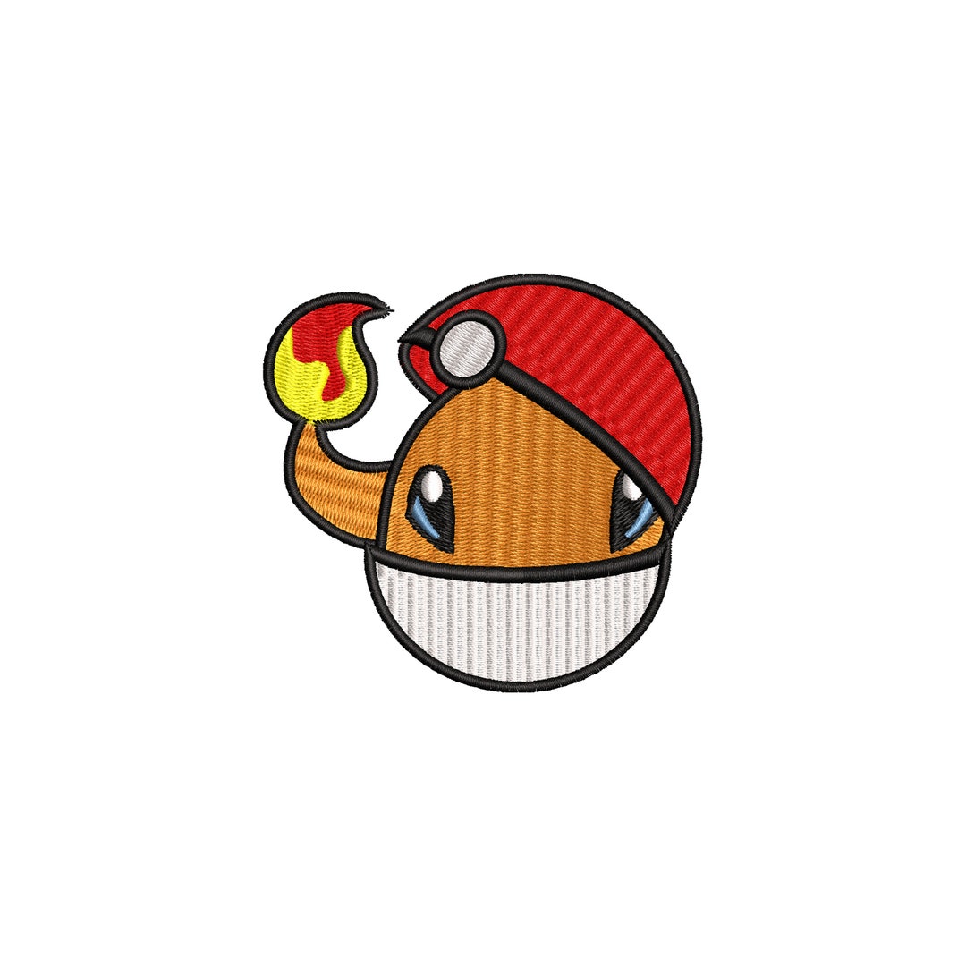 Cute Pokemons Ball Embroidery Design | Poke Ball | Dijital File | Pes ...