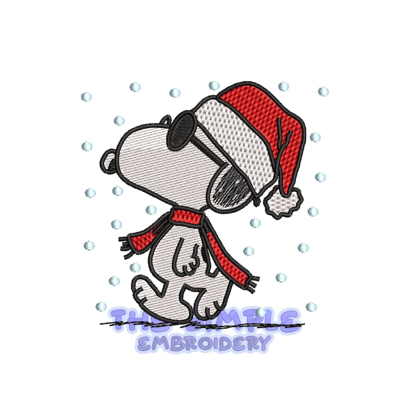 Snoopy Embroidery - Etsy