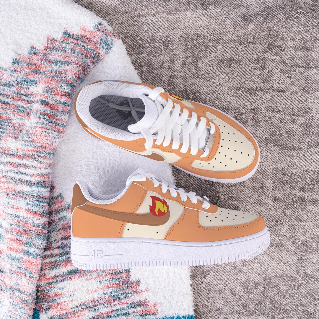 Custom Hand-painted Air Force 1 Charmander Sneakers,personalized Color ...