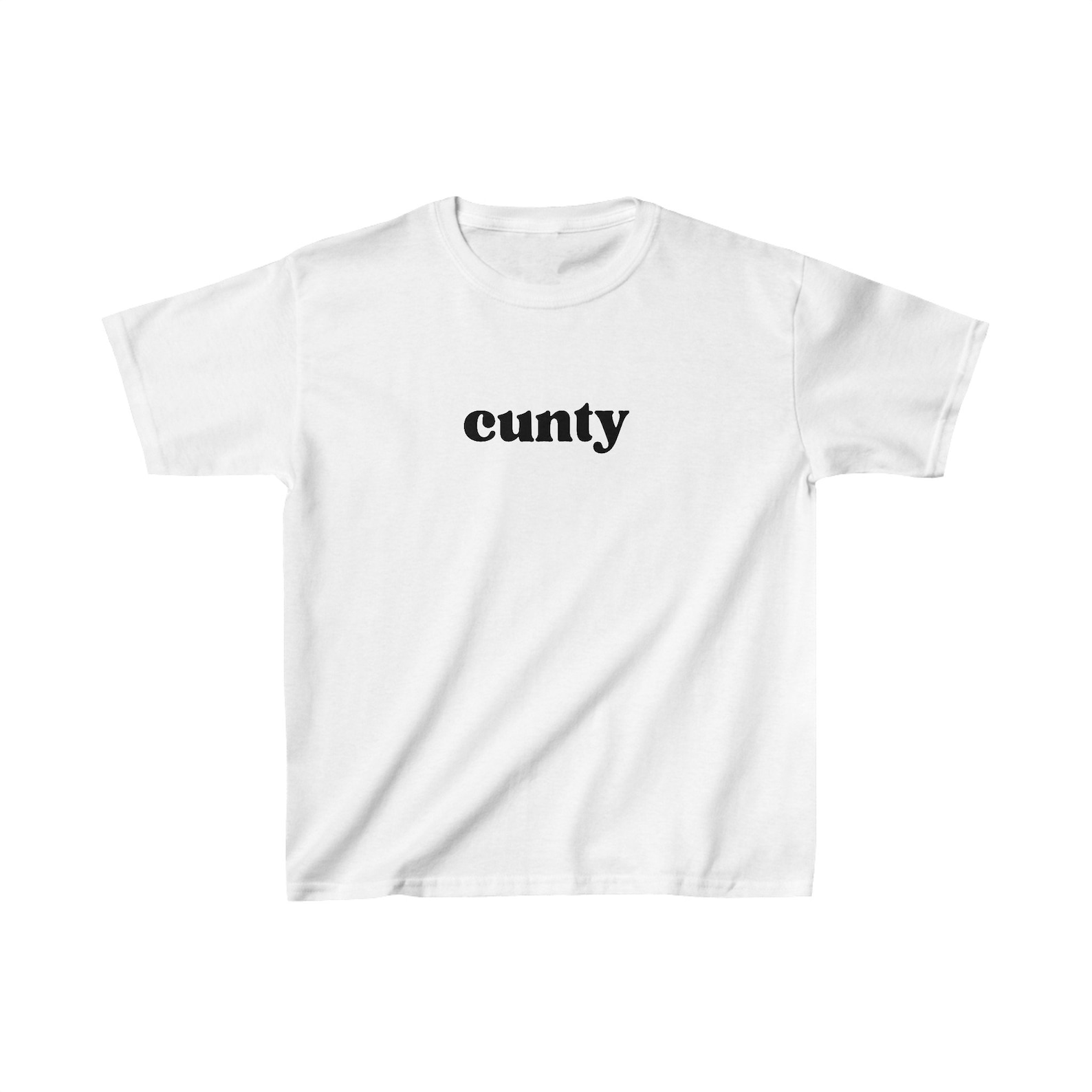 Cunty Baby Tee 2000s Crop Tshirt Y2K 90s Coquette Soft Girl Era Shirt ...