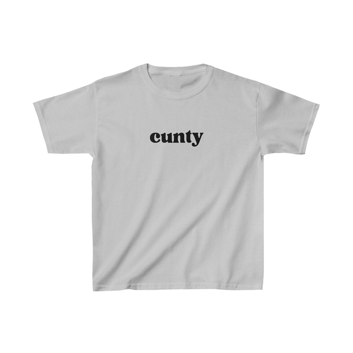 Cunty Baby Tee 2000s Crop Tshirt Y2K 90s Coquette Soft Girl Era Shirt ...