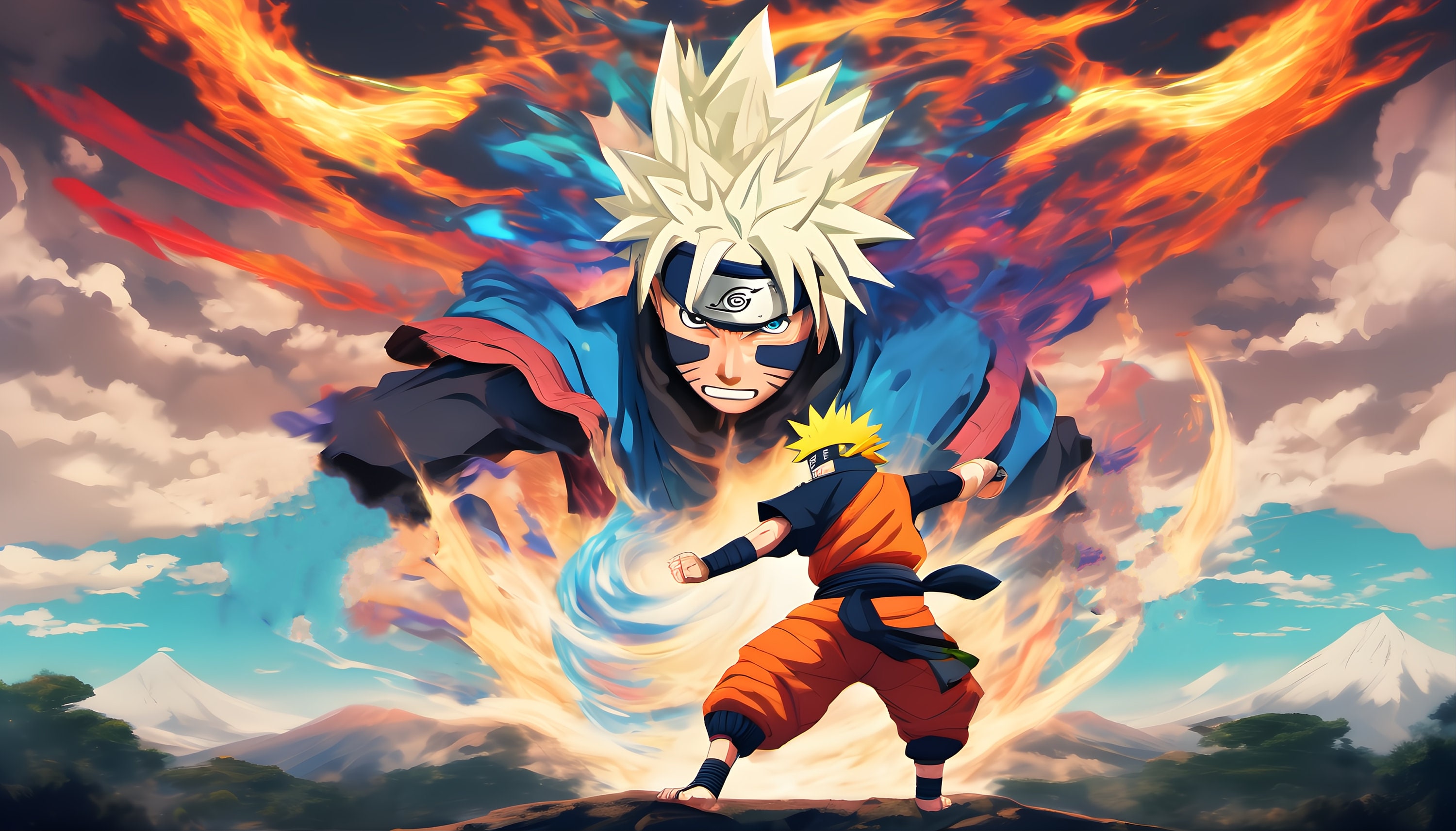 Japanese Anime Style PNG Picture: Vibrant Digital Art for Crafting ...