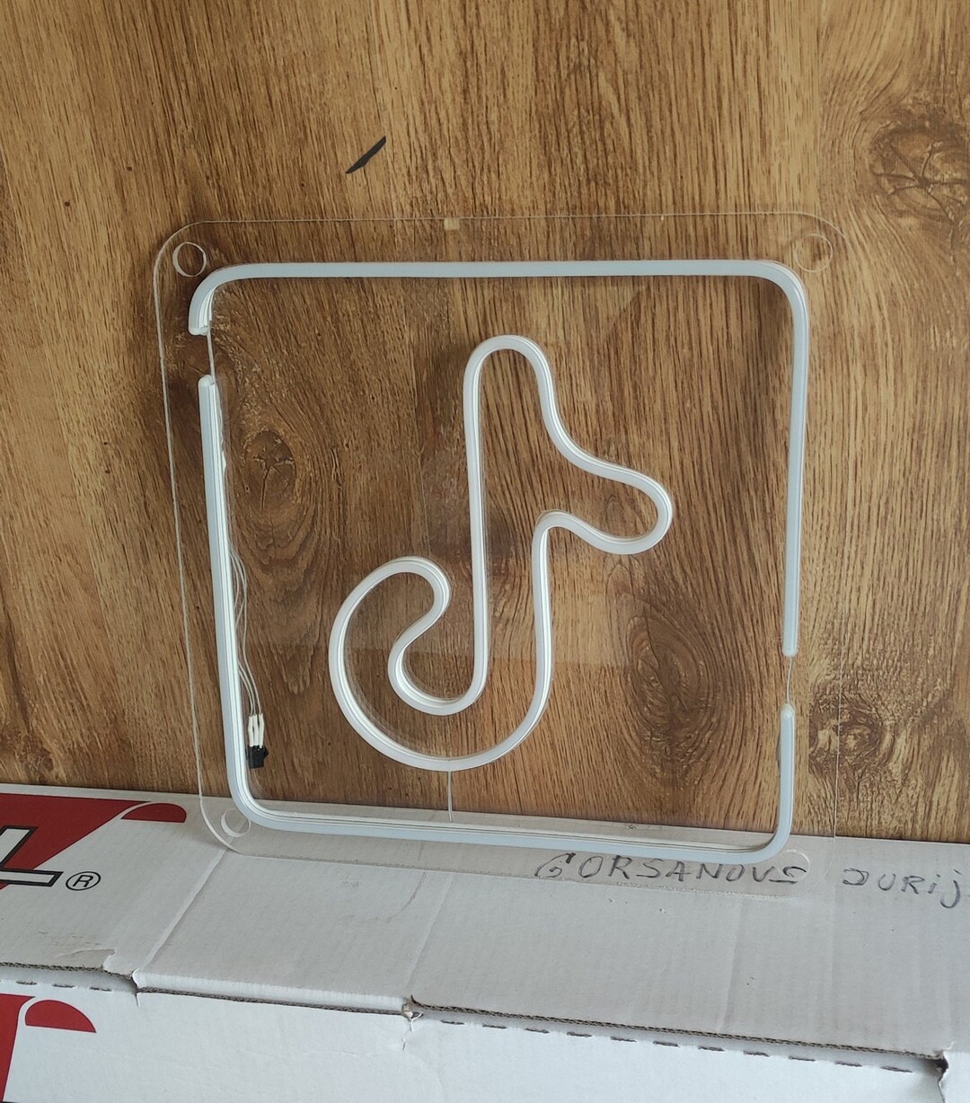 Tik-tok Logo Neon Sign - Vibrant Social Media Decor - Etsy UK