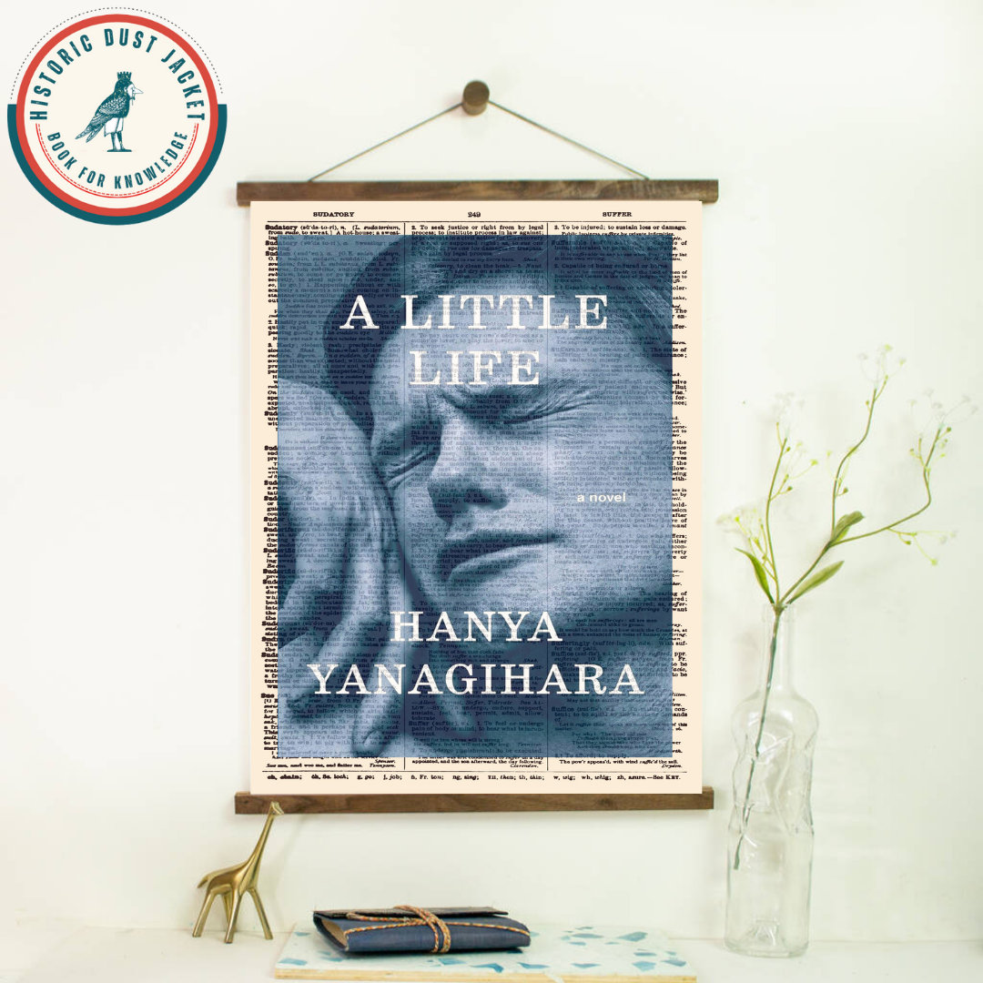 Printable 'A Little Life' Book Cover Art, Vintage Book Cover, Poster ...