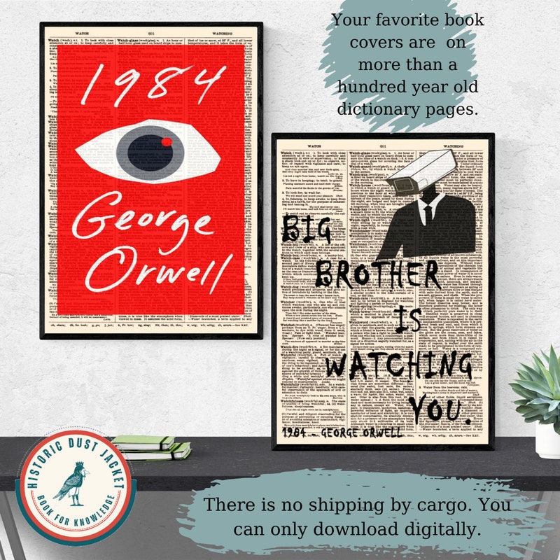 1984 George Orwell Poster - Etsy