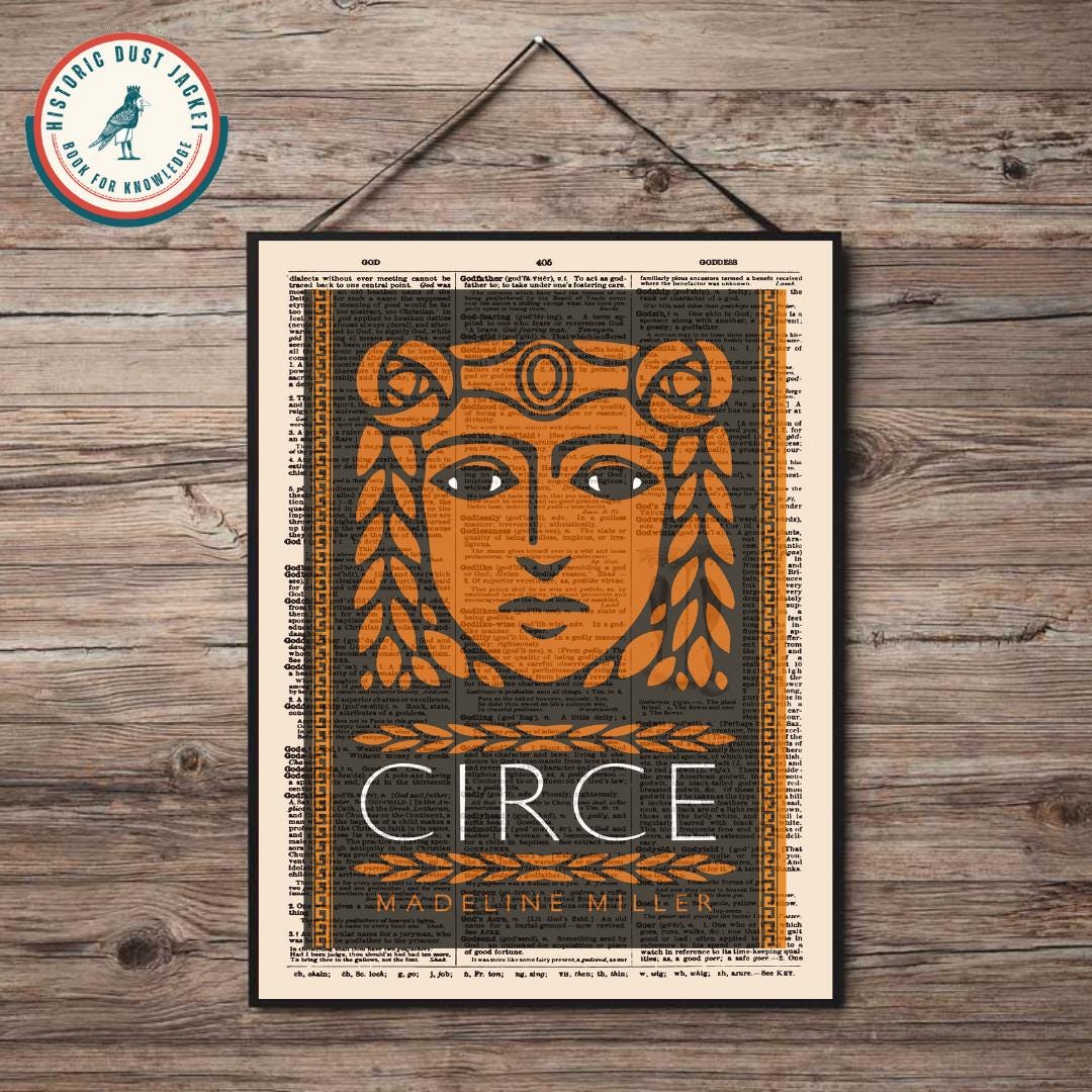 Printable 'circe' Book Cover Art, Greek Mythology, Historical Fiction ...