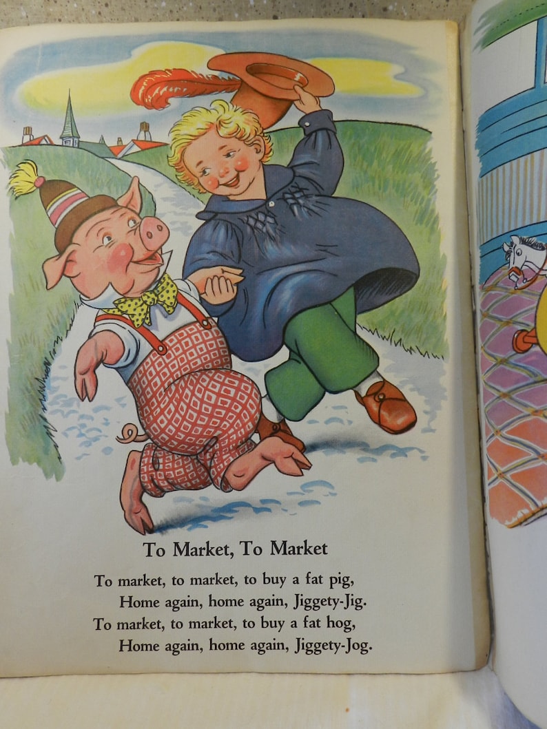 Mother Goose Story Book by Milo Winter - Etsy
