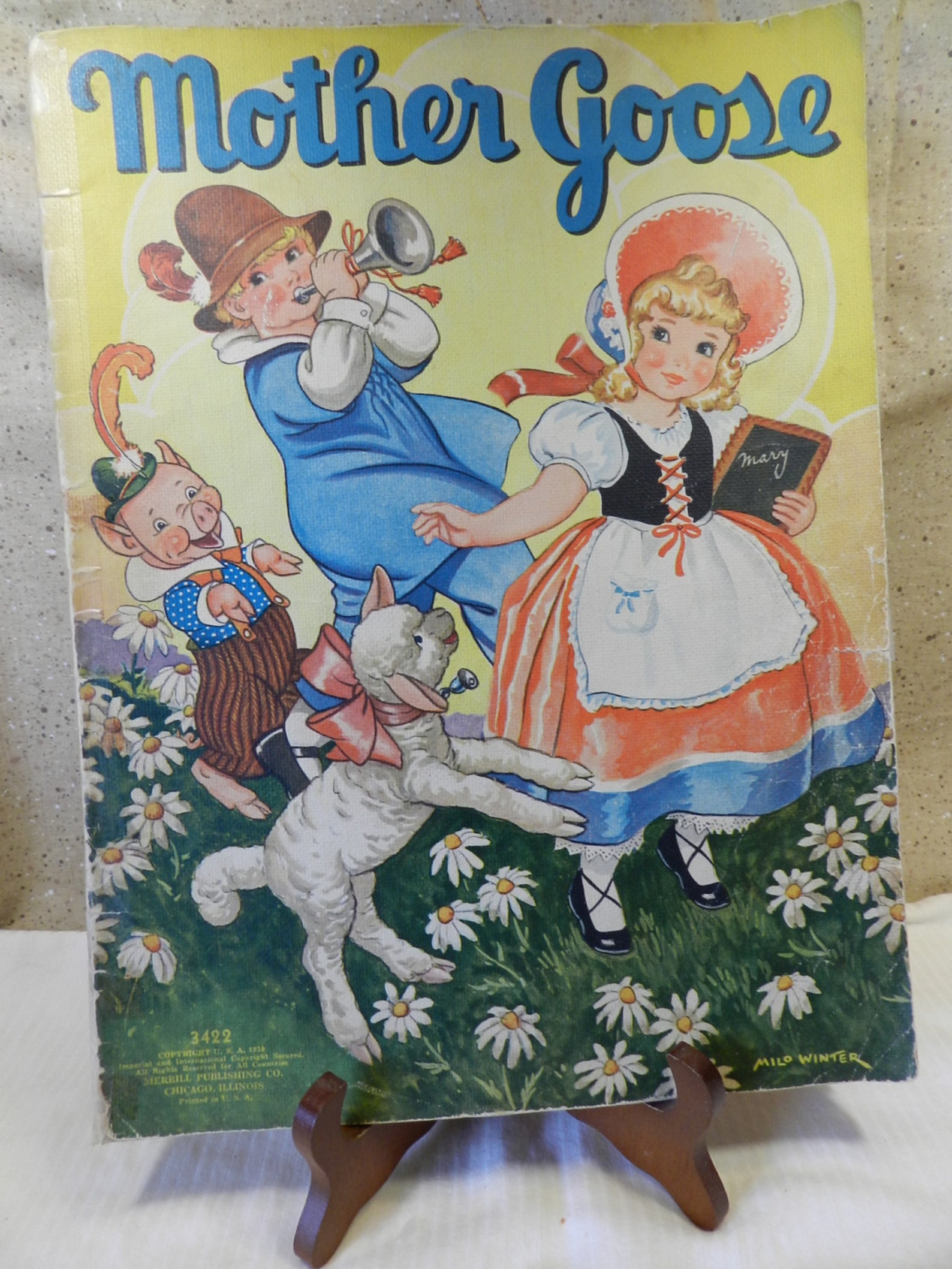 Mother Goose Story Book by Milo Winter - Etsy