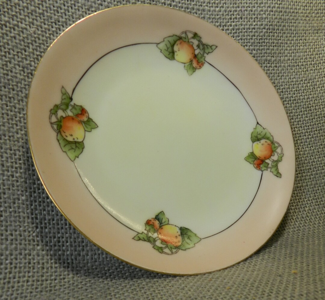 Vintage Hand Painted Austrian Plate - Etsy