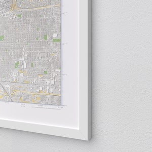 Columbus Ohio Topographic Map Print: Shaded Relief, 3D Feel (24x32) - Etsy