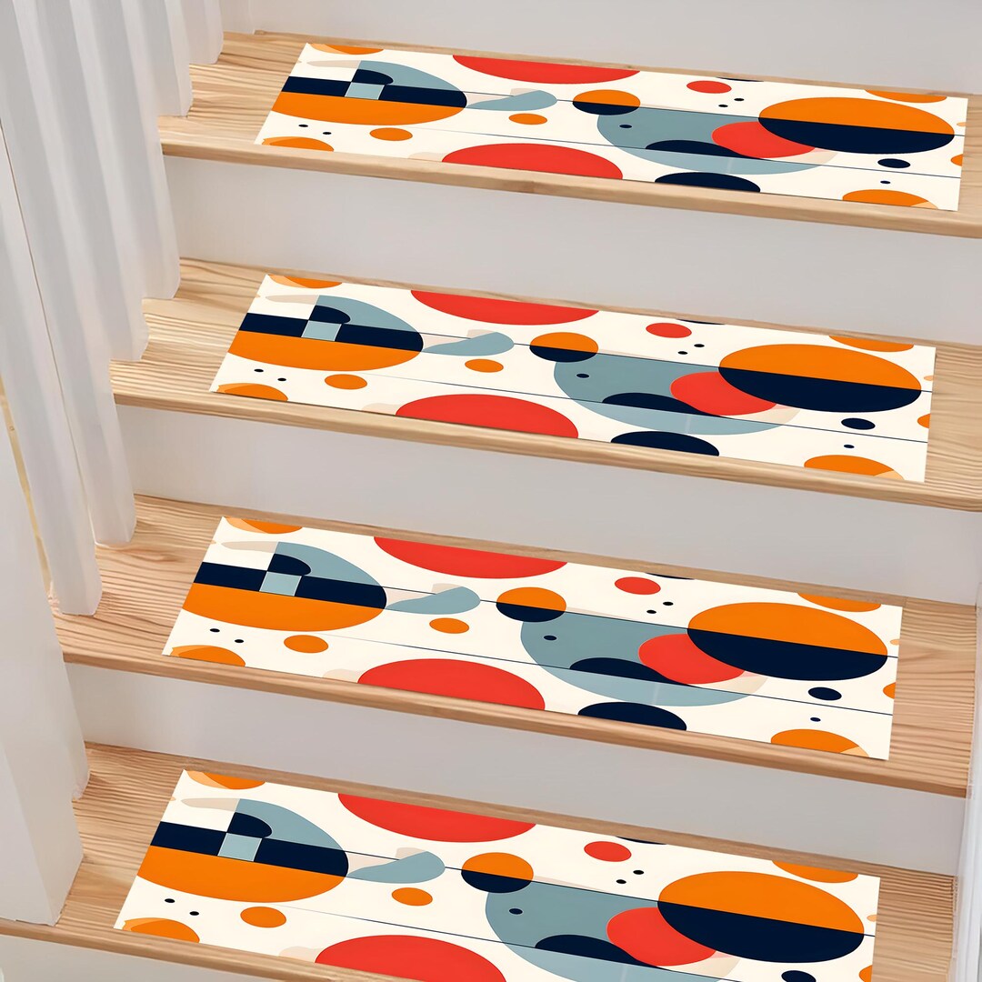 Stair Rug, Stair Carpet, Stair Runner, Stair Mat, Modern Step Rug ...