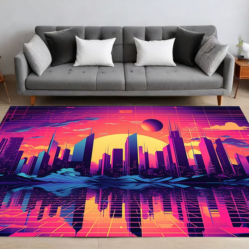 Futuristic Rugs - Etsy