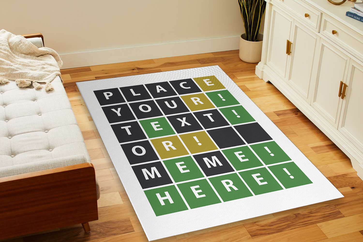 Custom Wordle Rug, Wordle Rug, Text Rug, White Rug, Word Rug, Wordle ...