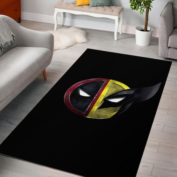Deadpool and Wolverine Rug - Etsy