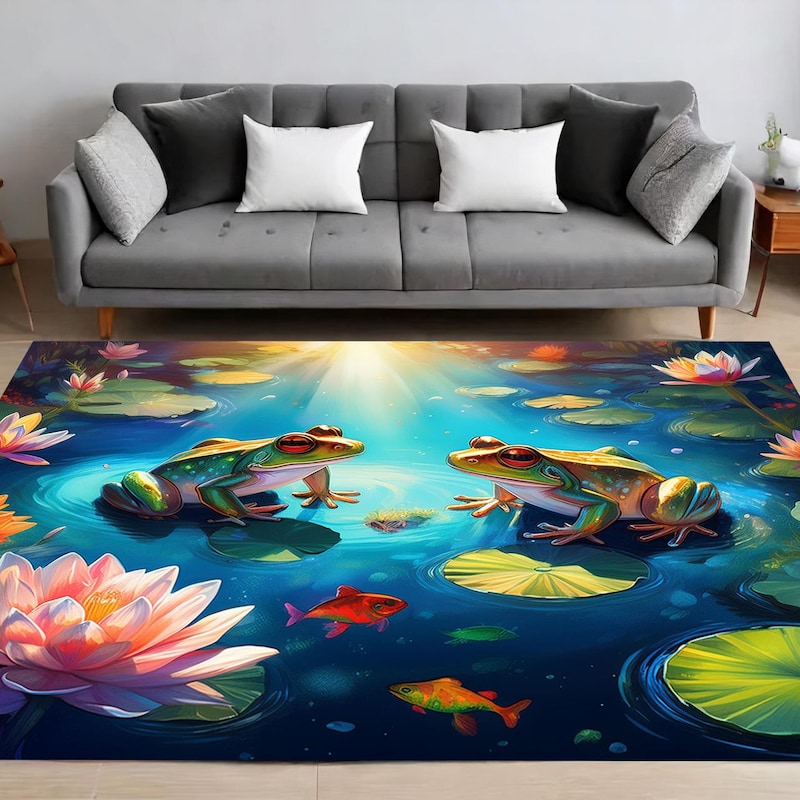 Frog Rug - Etsy Australia