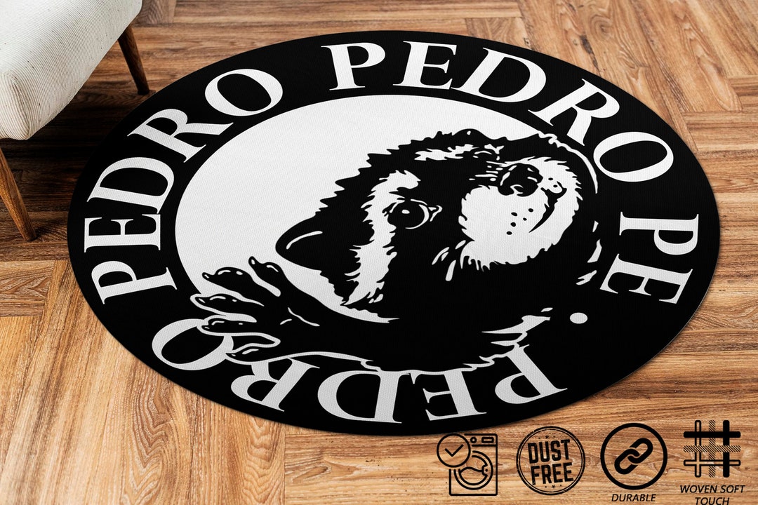 Pedro Pedro, Raccoon Rug Funny Rug, Meme Rug, Animal Rug, Non-slip Rug ...