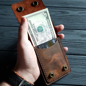 Leather Bifold Wallet Pattern: DIY Template & Tutorial (PDF Pattern) - Etsy