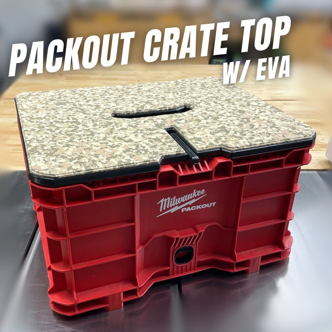 Milwaukee Packout Crate Top/cover With EVA Foam HDPE - Etsy
