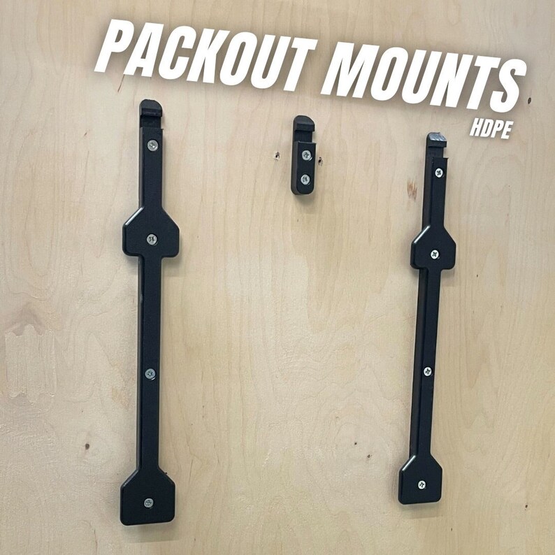 Milwaukee Packout Mounts HDPE Surface Mount Set - Etsy