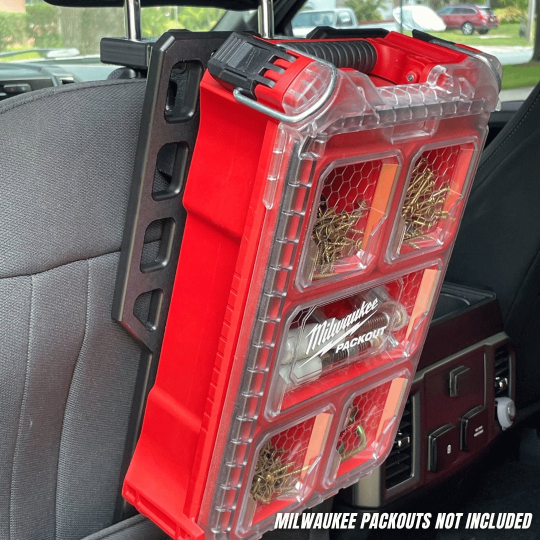 Ford F150 Seat Molle Panel W/ Milwaukee Packout Bracket HDPE - Etsy