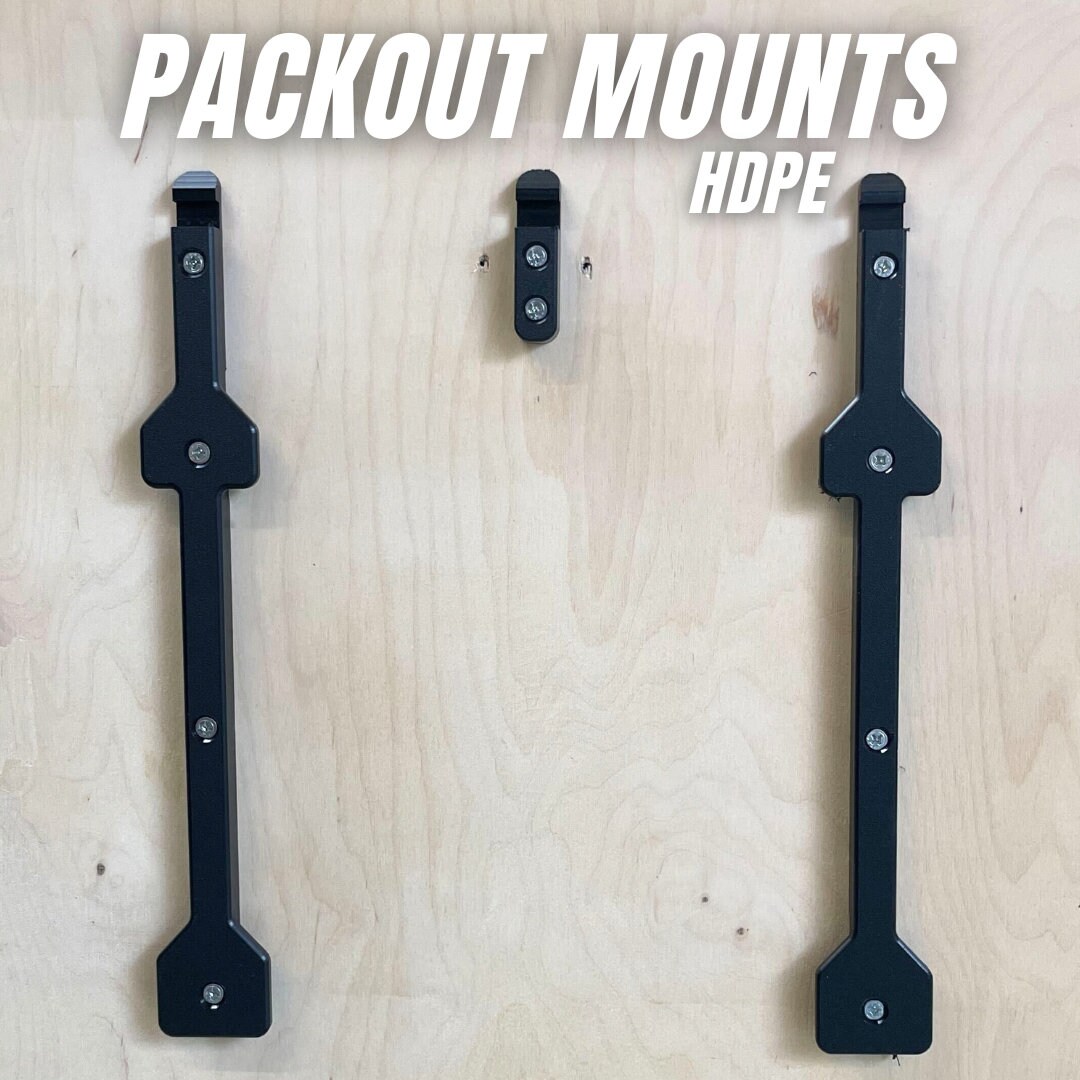 Milwaukee Packout Mounts - HDPE Surface Mount Set - Etsy