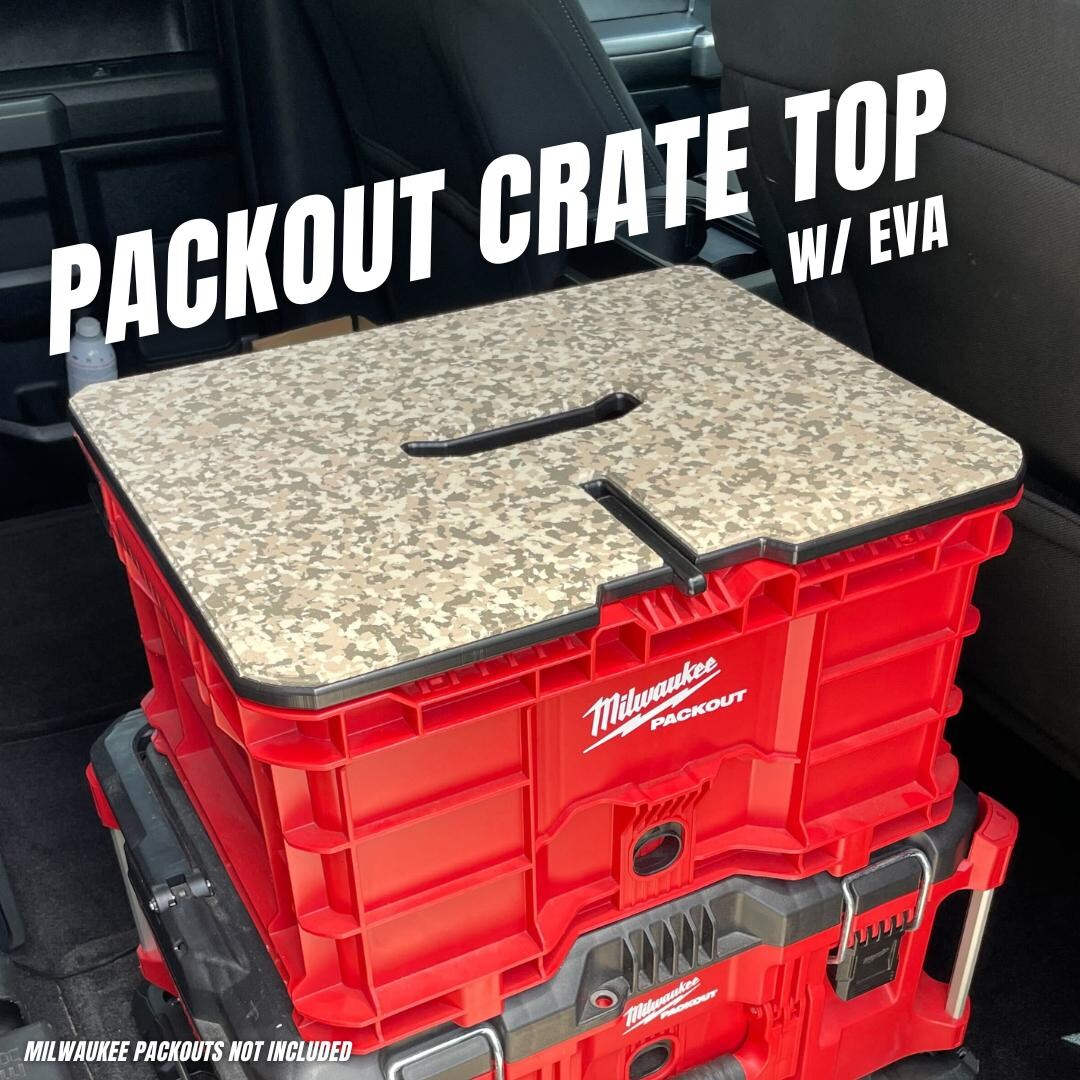 Milwaukee Packout Crate Top/cover With EVA Foam - HDPE - Etsy