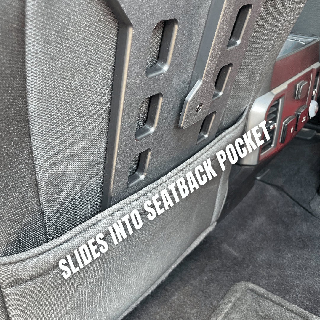 Ford F150 Seat Molle Panel W/ Milwaukee Packout Bracket HDPE - Etsy