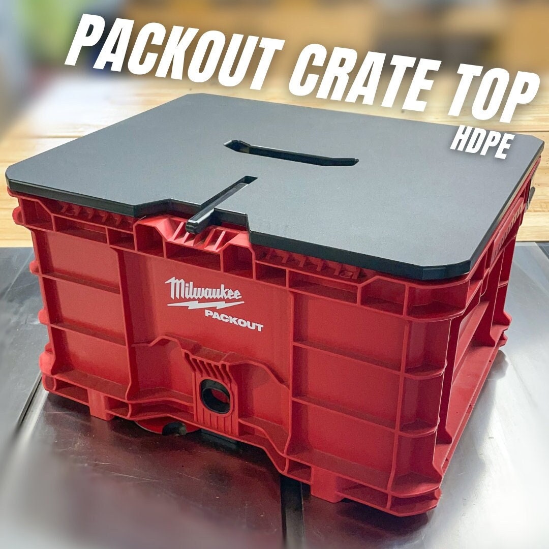 Milwaukee Packout Crate Top/cover Flat - HDPE - Etsy