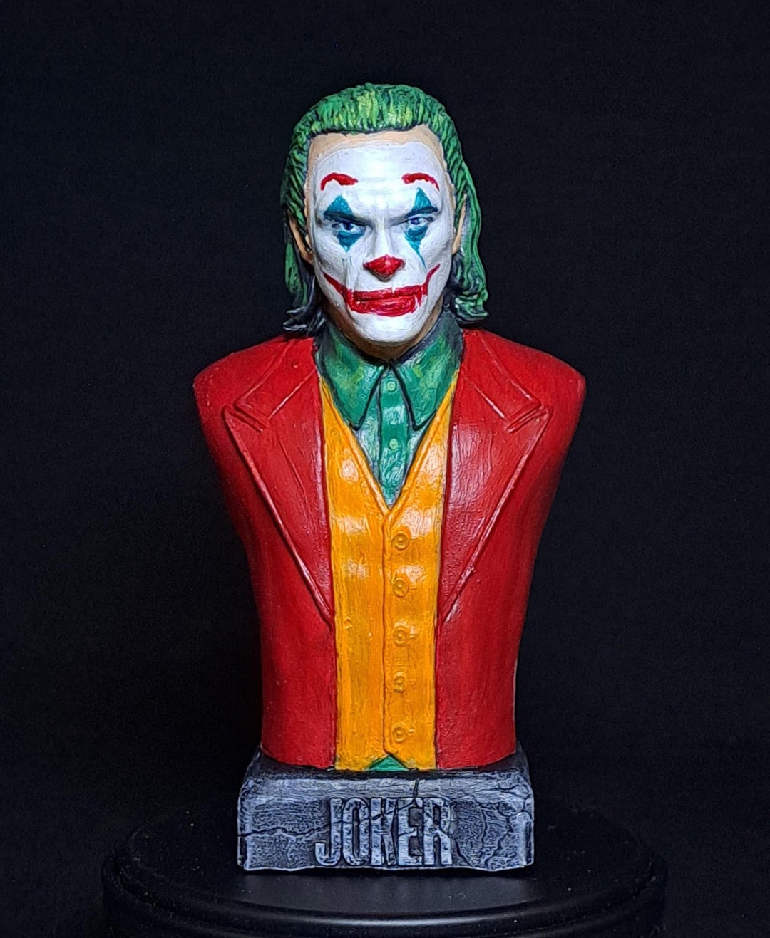 The Joker Bust, Joker Bust Stl File 3D Printing, DC Comics Stl 3D Model ...