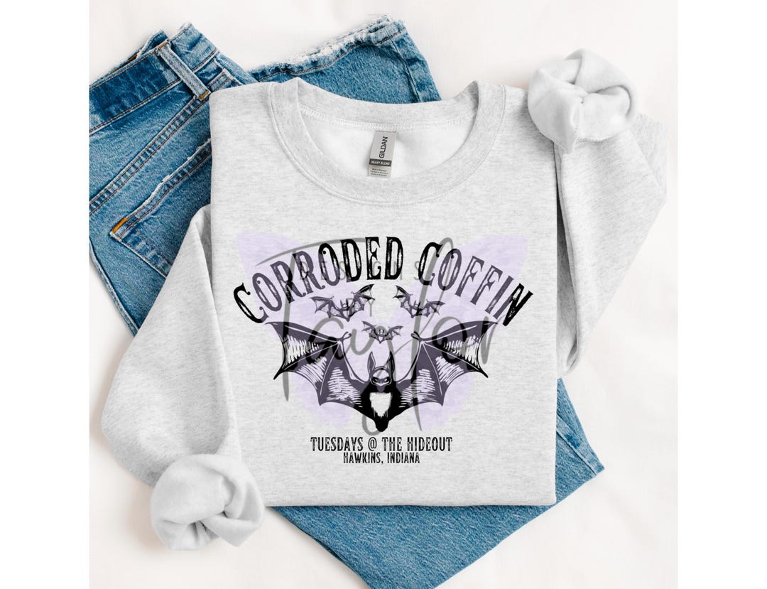 Corroded Coffin Band Tee - Etsy