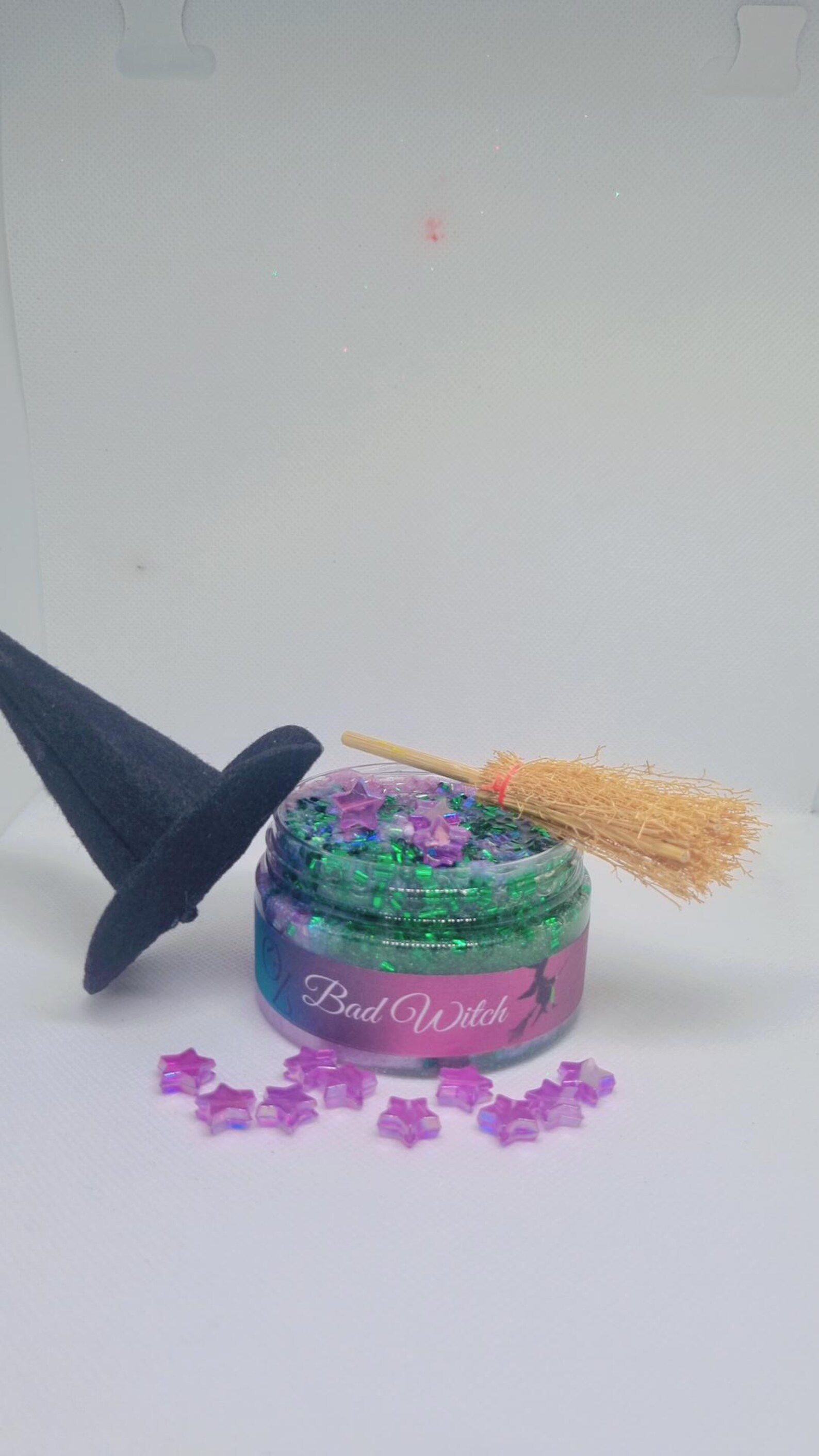 WICKED BAD WITCH Bingsu Slime, Bottle Green and Purple Sour Apple ...