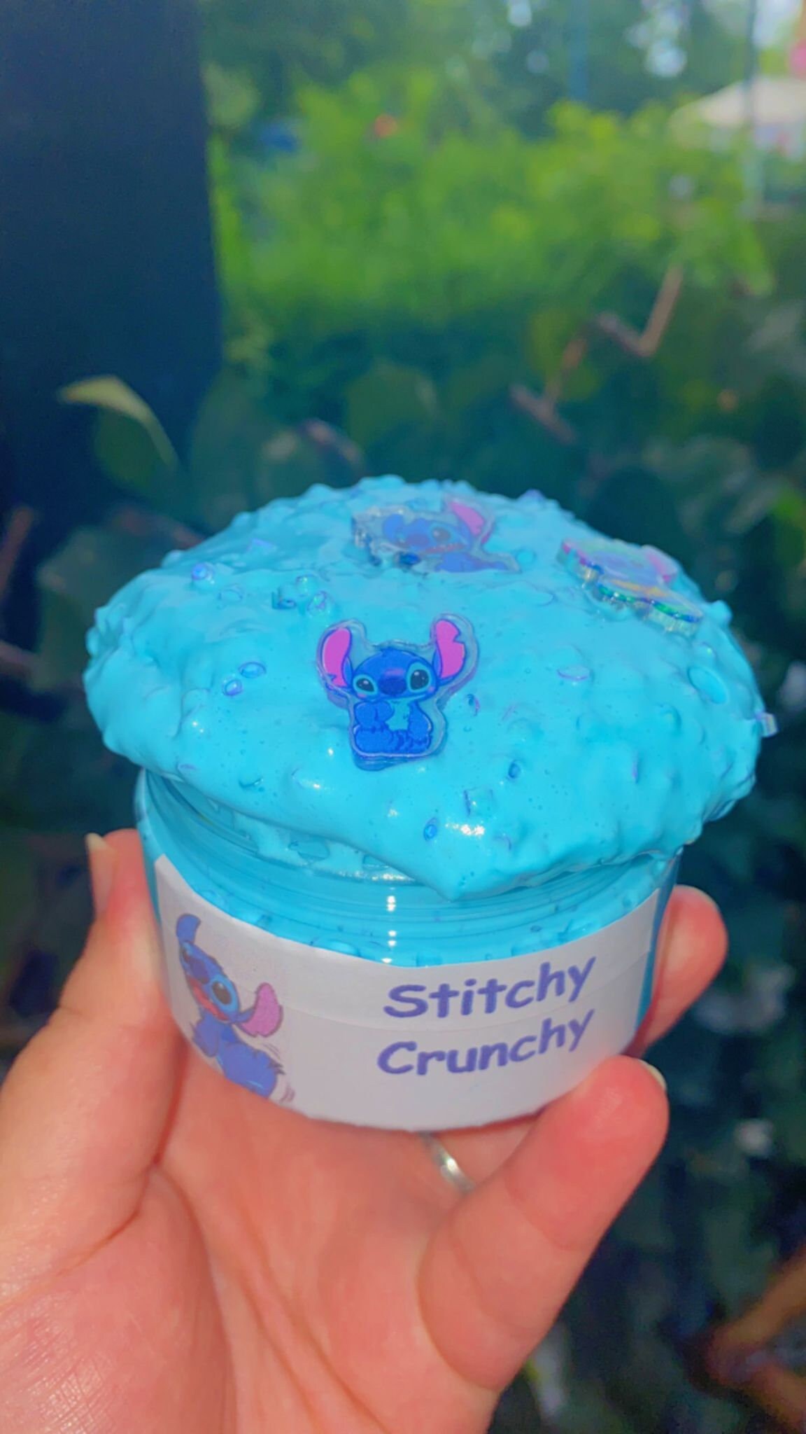 Crunchy Stitch Crunchy Slime , Coconut Scented, Bingsu Slime, Crunchy ...